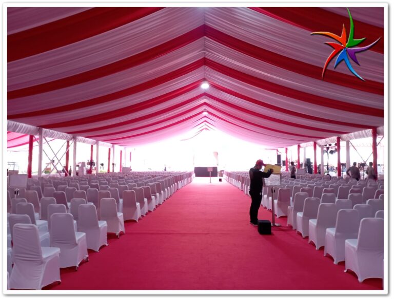 Sewa Tenda Roder Konsep Merah Putih Kemerdekaan