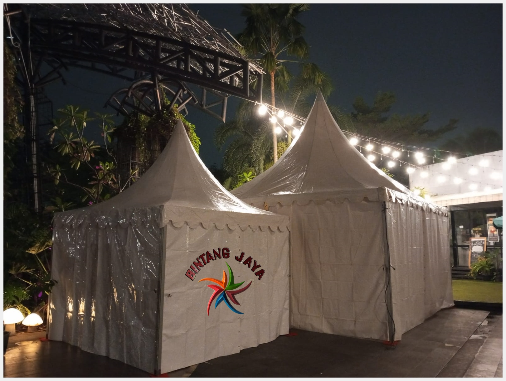 DI SEWAKAN TENDA KERUCUT DAN ALAT PESTA JAKARTA